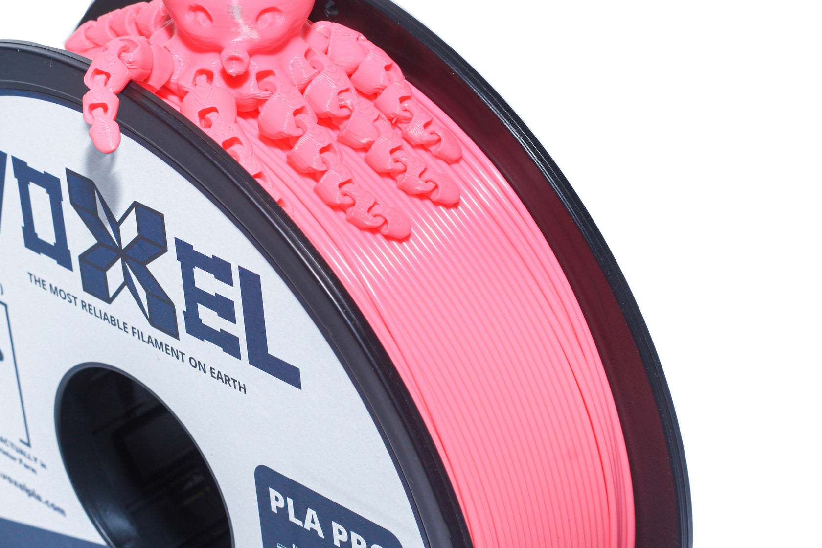 VOXELPLA PLA Plus Pink Filament - $16.99 1.75mm for FDM 3D Printer