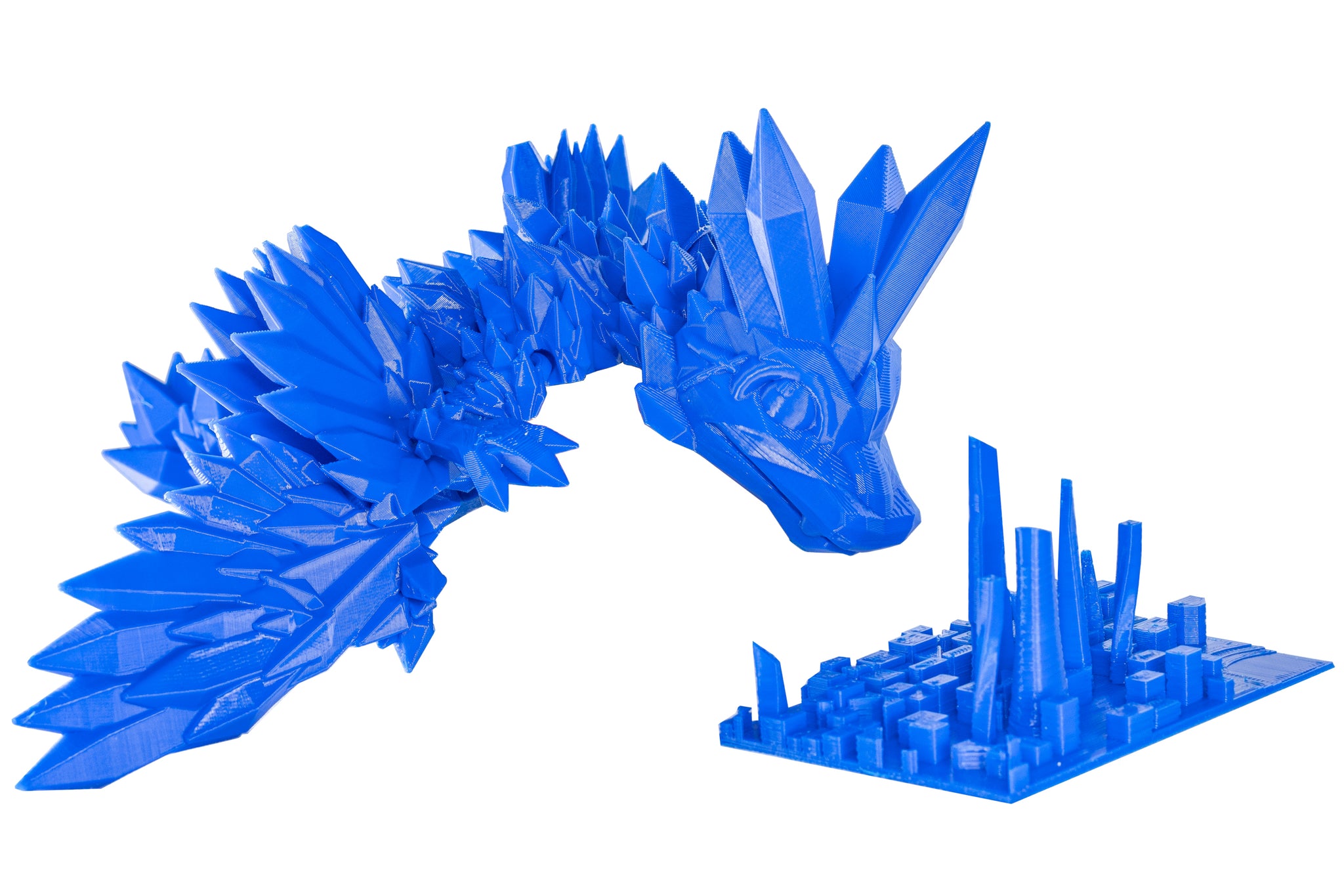 VOXELPLA PLA Plus Voxel Blue Filament - $16.99 1.75mm FDM 3D Printer