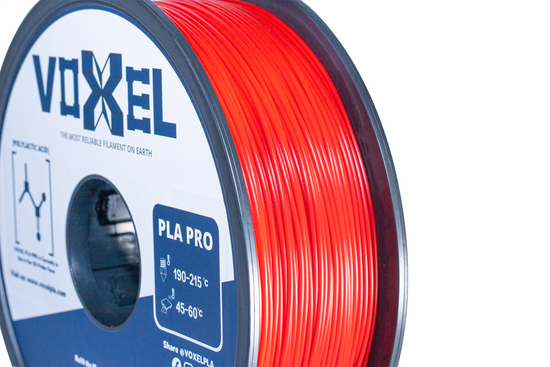 VOXELPLA PLA Plus Fire Engine Red Filament - $16.99 1.75mm for FDM 3D ...